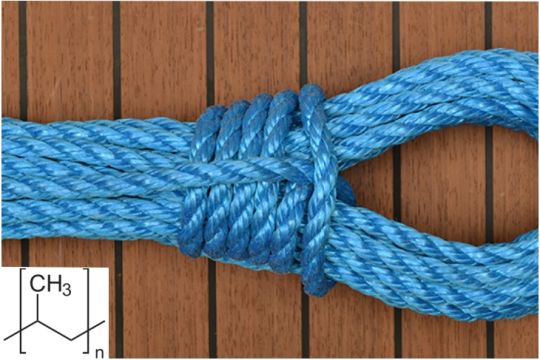 The classic ropes on board our pleasure boats