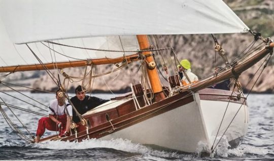 Alcyon 1871, the most modern classic sailing ship in the Mediterranean