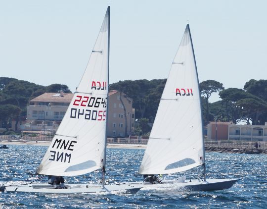 The ILCA, an Olympic dinghy found in all sailing schools