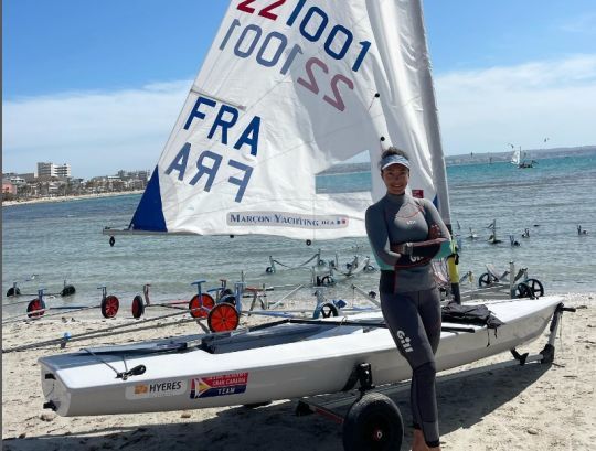 Marie Barrué training partner of Louise Cervera, a fine example of ...