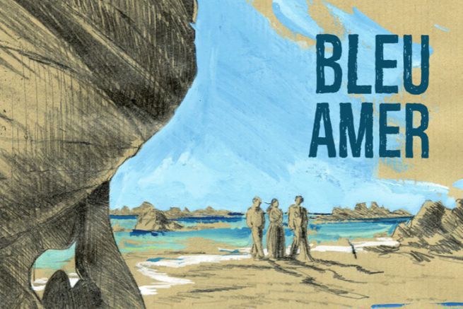 Bitter Blue, the comic strip of the Chausey Islands