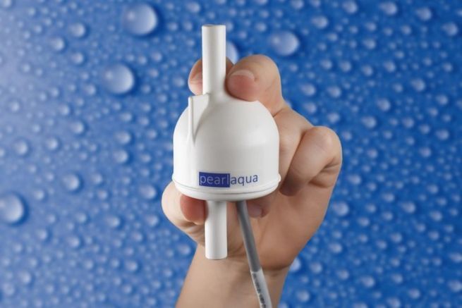 A water purifier that disinfects bunker water using UV light