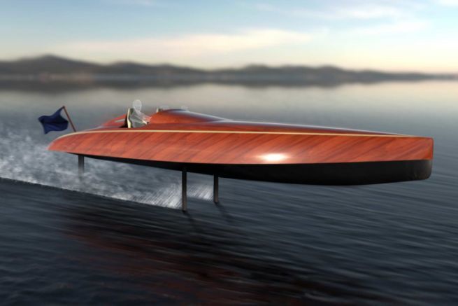 Spirit Yachts launches a 35-foot electric foiler with classic and ...