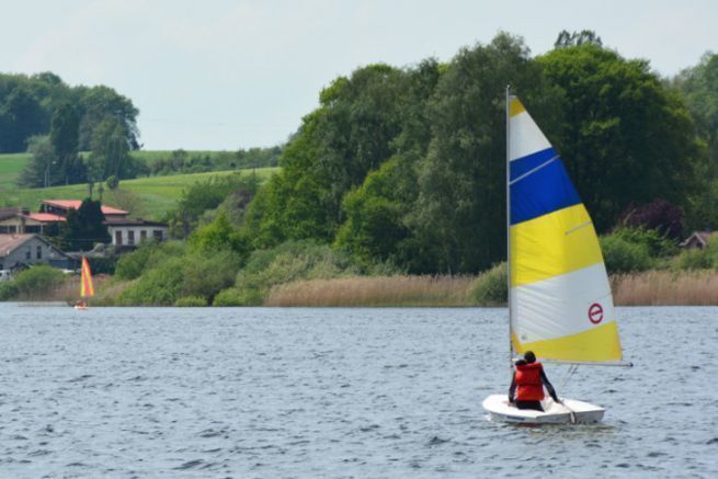 The Bouzey reservoir, a discreet lake in the heart of the Vosges for ...