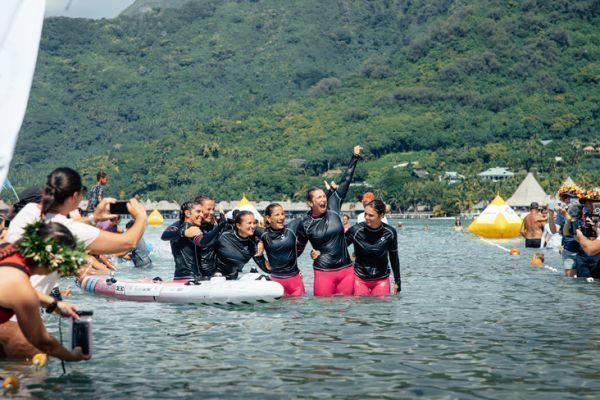 Cap Optimist is done! The 6 waterwomen crossed the Pacific Ocean in paddle