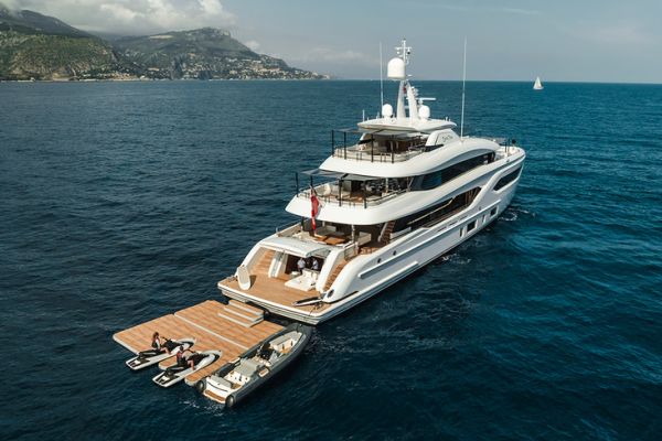 Conrad Shipyard unveils Extra Time at Monaco Yacht Show 2024
