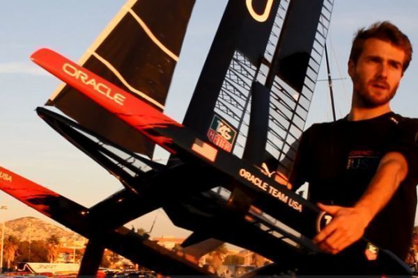 Colin Martin-Raget: "I built a model of an America's Cup hydrofoil ...
